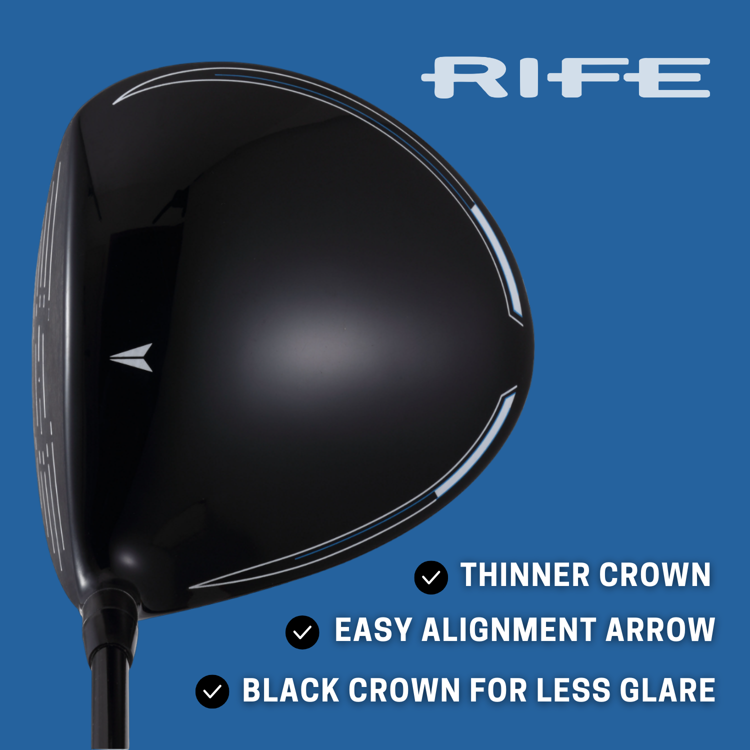 Rife RX7 10.5 Degree Driver Men's Golf Club – PACIFIC GOLF CLUBS