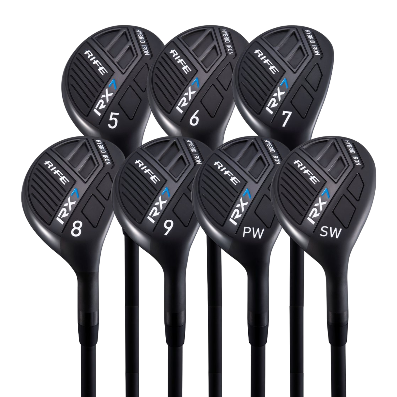 Rife RX7 Hybrid Iron Sets & Individual - Graphite Regular Flex ...
