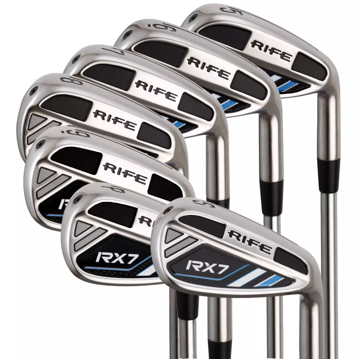RIFE MEN'S RX7 HOLLOW POWER CORE MEN'S STANDARD REGULAR STEEL IRON SET ...